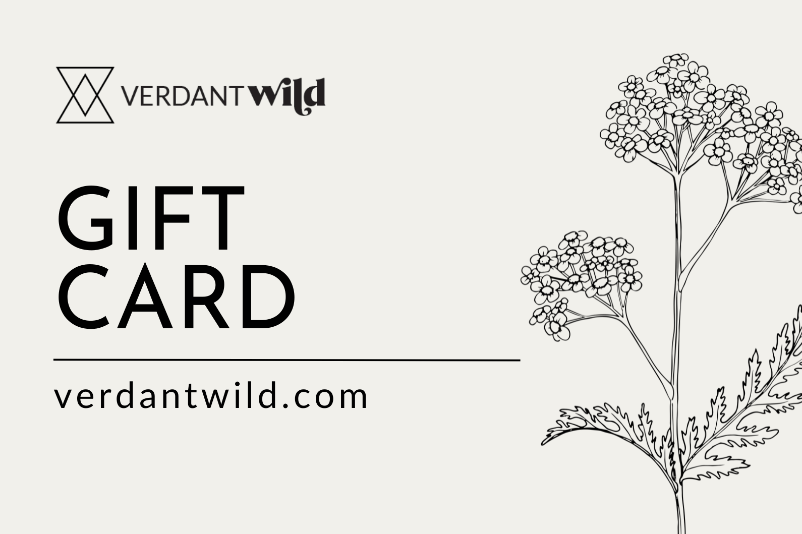 GIFT CARD – Verdant Wild